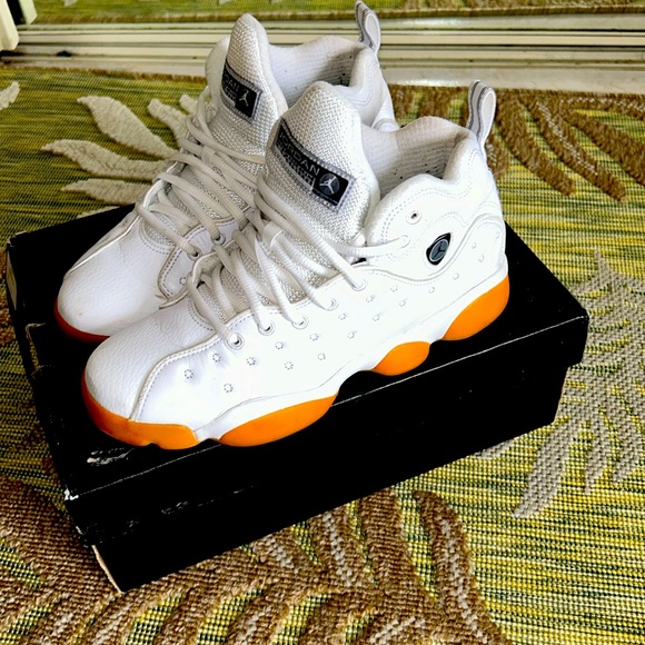 Jordan | Shoes | Air Jordan Jumpman 3white Wtan At Bottom | Poshmark